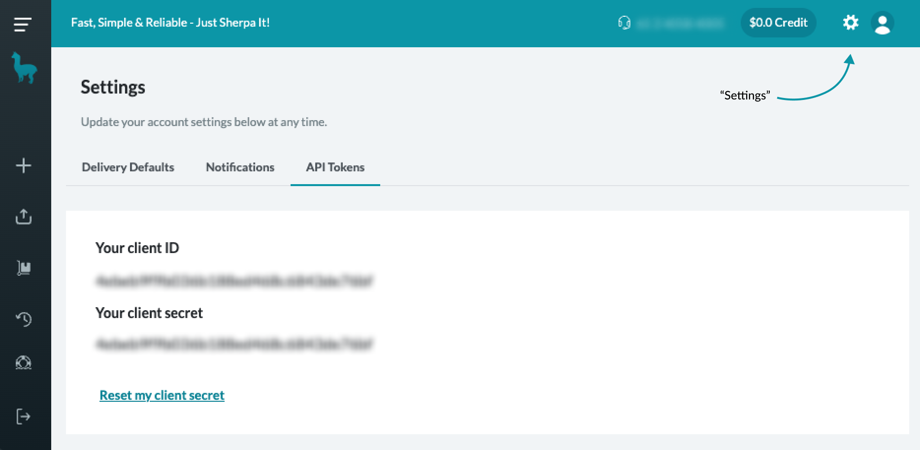 How to integrate with Sherpa API – AU Sherpa Customers